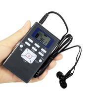 China Brand New Product Digital Tuning Volume With Earphone Battery Am Fm Stereo Long-Life Portable Radio for Walking Jogging Radio Hf for sale