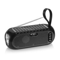 China Hot Selling 120HZ 20KHZ Am Fm Portable Rechargeable Radio Built in Wireless Speaker Internet Wifi Solar Radios for sale