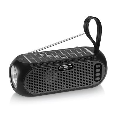 China Hot Selling 120HZ 20KHZ Am Fm Portable Rechargeable Radio Built in Wireless Speaker Internet Wifi Solar Radios for sale