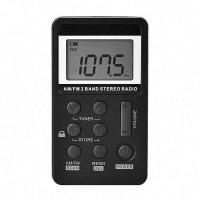 China Best Selling Am Fm Portable Digital  Pocket Radio Personal Walkman With  Stereo Earphone Lock Screen Pocket  Portable Radio for sale