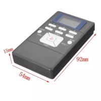 China Customizable Mini Portable Radio with Preset Channels and Earphone for Meetings Digital FM for sale