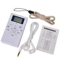 China Factory Wholesale FM Digital Walkman Radio MP3 Player Retro Style Mini Portable Radio 5 Memory Stations for sale