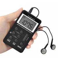 China Pocket Two-Band AM FM Receiver Radio for Large Meetings Includes Earphone for sale