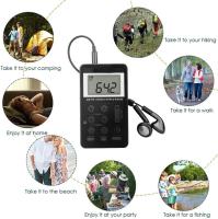 China Hot Selling Pocket Walkman AM FM Radio with LCD Display and USB Feature for Outdoor Use for sale