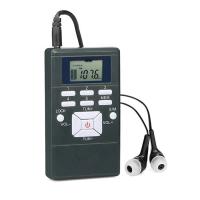 China Portable Radio Headset Wireless Digital Stereo FM Mini Radio Headphones for sale