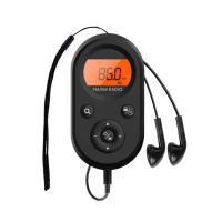 China OEM Factory  Portable Pocket Radio Receiver Mini Home AM FM Radio with LCD Display Powered Fm RadioHand   Mini Radio for sale