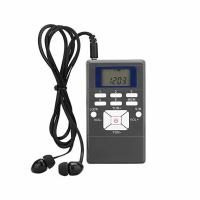 China Lightweight Walkman Mini Digital FM 60-108MHz Radio with Earphone for sale