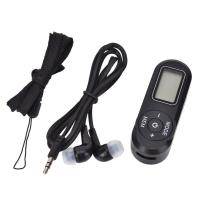 China Cheap Portable Mini Airband FM Radio Transceiver 2 Band with LCD Display Stereo Headphones Novelty Pocket Style Clock Function for sale