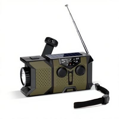 China OEM Emergency Survival Kit Multi Band Flashlight Hand Crank Solar Dynamo Weather FM/AM/WB Radio for sale