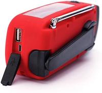 China Hot Selling High Power 2000mah Emergency Radio Digital Radio Fm Am Solar Hand Crank Weather Radio for sale
