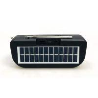 China Rechargeable Battery Pack Radio Solar Power Portable Solar Panel Portable Digital Radio for sale