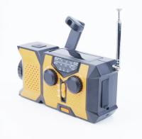 China FM/AM/NOAA Weather and Hand-crank Solar Portable Mini Emergency  Radio, Equipped with 3 LED  Flashlights, 2000mah  Phone Charger for sale
