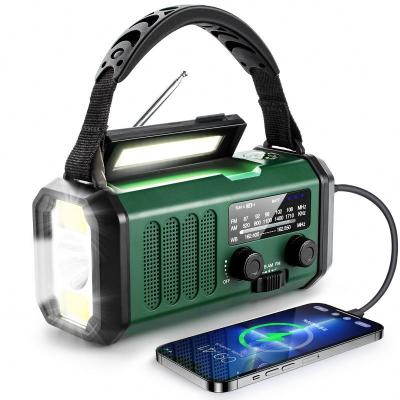 China XSY-330 Emerncy NOAA Weather Radio Hand Crank Solar Survival Reading Lamp with USB Function & AM/FM Bands for sale