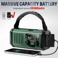 China XSY-330 Emerncy NOAA Weather Radio Hand Crank Solar Survival Reading Lamp with USB Function & AM/FM Bands for sale