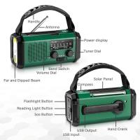 China XSY-330 Emerncy NOAA Weather Radio Hand Crank Solar Survival Reading Lamp with USB Function & AM/FM Bands for sale