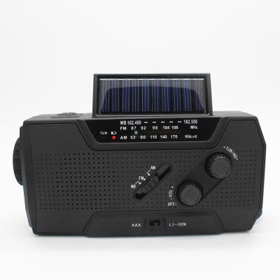 China NOAA Weather Emergency SOS Alarm Radio with Stereo AM FM & Flashlight for sale