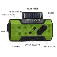 China Hot Sale 2000mAh Flashlight With USB Charging AM/FM/NOAA Alert Band for Emergency Situations for sale
