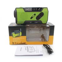 China Hot Sale 2000mAh Flashlight With USB Charging AM/FM/NOAA Alert Band for Emergency Situations for sale