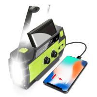 China Wholesales Best Price Emergency Radio 4000mAh Power Bank NOAA Weather Radio with 4 Ways to Keep Power & SOS Alarm for sale