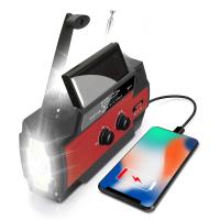 China Wholesales Best Price Emergency Radio 4000mAh Power Bank NOAA Weather Radio with 4 Ways to Keep Power & SOS Alarm for sale