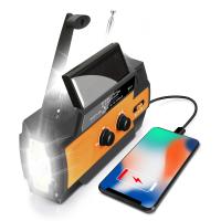 China Wholesales Best Price Emergency Radio 4000mAh Power Bank NOAA Weather Radio with 4 Ways to Keep Power & SOS Alarm for sale
