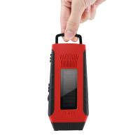 China Rechargeable Mini AM/FM/NOAA Weather Band Radio with Smartphone Charger for Camping for sale