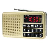China TF Card USB Long Range Portable Radio 3.7V 300MAh Rechargeable Radio Am Fm Portable for sale