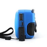 China 2026 Multifunctional Solar Dynamo Powered LED Flashlight AM/FM WB NOAA Weather Radio Emergency Portable Outdoor Plastic Power for sale