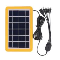 China Portable Solar Panel Power Bank with USB Charging Functions for sale
