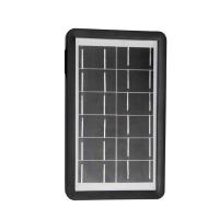 China Portable Solar Panel Power Bank with USB Charging Functions for sale