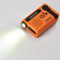 China Portable USB Charging FM AM Radio with LCD Digital Screen & Dynamo Flashlight Stereo DAB Radio for Outdoor Use for sale