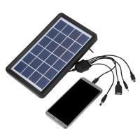 China Multifunctional Solar Panel Power Bank Mobile Phone and Electronic Products Charger for sale