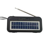 China Solar Power Bank with Wireless Charging 6V 1W 1200mAh Plastic Flashlight Control Charging Home Use for Phone for sale