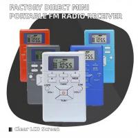 China Selling Portable Mini Fm/Am 2 Band Stereo Radio Built-In Energy Saving Battery Low Energy Consumption Pocket Fm Radio for sale