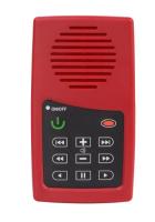 China Portable Solar Powered Plastic Rechargeable 2000mAh Multi-Langua Koran & Bible Audio Player with AM/FM Radio & MP3 Player for sale