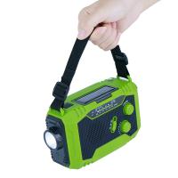 China Multifunction Reading Lamp 4000mAh Power Bank AM/FM/WB Radio with Bright Flashlight Built-In Speaker & ABS Plastic for Hurricane for sale