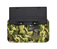 China 1200mAh Portable Radio Power Bank with for Bluetooth Function Big Solar Panel and Wireless Speaker for Outdoor Adventures for sale