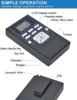 China Selling Portable Mini Fm/Am 2 Band Stereo Radio Built-In Energy Saving Battery Low Energy Consumption Pocket Fm Radio for sale