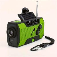 China Emergency Radio Waterproof Speaker Portable DAB/Am/fm Hand Crank Radio With Torch Led Reading Lamp Solar Panel Outdoor Radio for sale