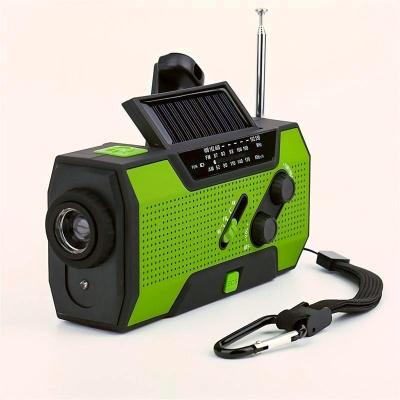 China Emergency Radio Waterproof Speaker Portable DAB/Am/fm Hand Crank Radio With Torch Led Reading Lamp Solar Panel Outdoor Radio for sale