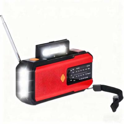 China SW/LW/FM/AM/NOAA Radio with SOS Alarm & Smartphone Charger LED Flashlight  for Camping Hiking Outdoor Emergency Situation for sale