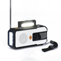 China NEW Upgrade 2000mAh Reading Lamp & Earphone Jack Radio with AM FM NOAA Weather Alert Flashlight & SOS Alarm for Outdoor for sale