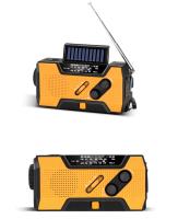 China 18500mWh/5000mAh Emergency Crank Weather Radio, NOAA/FM/AM Solar Radios, Portable Survival Radio with SOS, Reading Lamp Radio for sale