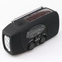 China Emergency SOS Alarm Portable AM FM WB Radio with Tyepe-C Poweredand Flashlight for sale