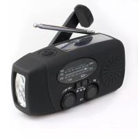 China Emergency SOS Alarm Portable AM FM WB Radio with Tyepe-C Poweredand Flashlight for sale