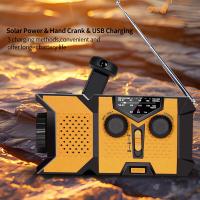 China OEM Emergency Survival Kit Multi Band Flashlight Hand Crank Solar Dynamo Weather FM/AM/WB Radio for sale
