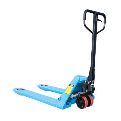 China Yanming Manual Hand Pallet Truck with Electric Fuel, 180 Mm Steering Wheel and 200mm Fork Height for sale