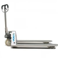 China Stainless Steel Pallet Jack 2000KG Load Capacity for sale