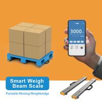 China Android System Portable Beam Scale , Industrial Pallet Weighing Scales 1500kg industrial beam scale for sale