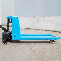 China 2 Ton Mini Electric Pallet Truck with Lithium Battery and Fork Dimension 54X160X1150mm for sale